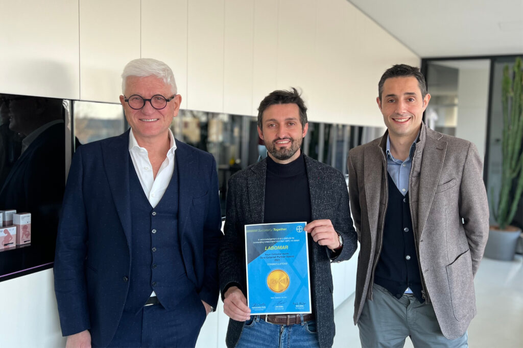 Labomar awarded as Bayer's Best External Partner 2021 - Labomar Canada